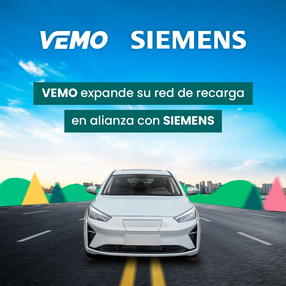 VEMO expande su red carretera en alianza con Siemens • VEMO